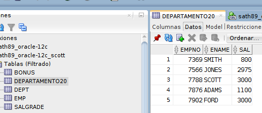 Crear Una Tabla A Partir De Una Consulta En Oracle Scyasig