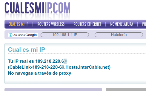 Qué es la dirección IP pública o real y cómo saber cual es mi IP ...
