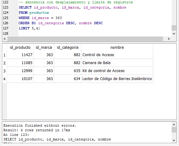 SQL básico. Cómo limitar el número de filas a regresar en una consulta ...