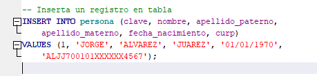 SQL básico. Agregar datos a una tabla con SQL. – SCyASIG