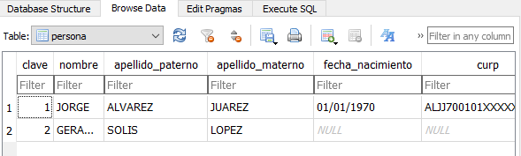 SQL básico. Actualizar datos en una tabla con SQL. – SCyASIG
