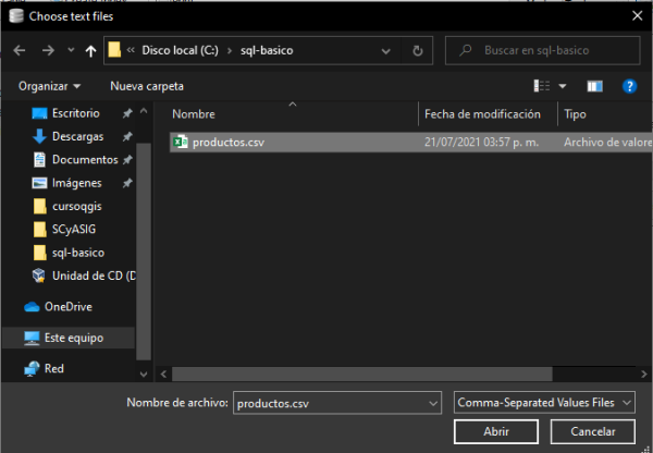 SQL básico. Borrar registros de una tabla. – SCyASIG