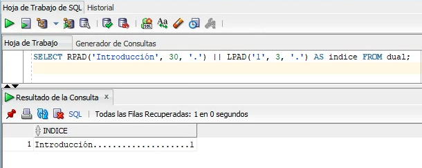 Oracle: rellenar a la derecha o izquierda con algún caracter un texto ...