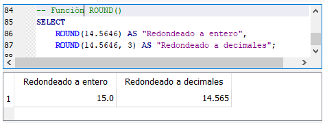SQL básico: Operadores y funciones matemáticas. – SCyASIG