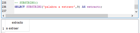 SQL básico. Funciones sobre cadenas de texto. – SCyASIG