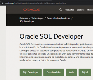 Oracle: Instalar Sql Developer en Windows. – SCyASIG