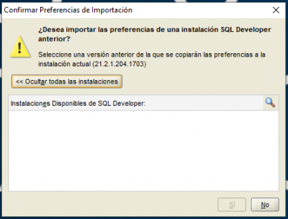 Oracle: Instalar Sql Developer en Windows. – SCyASIG
