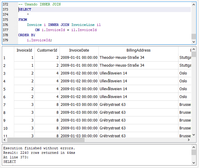 Sql Básico Consultando Varias Tablas Inner Join Scyasig